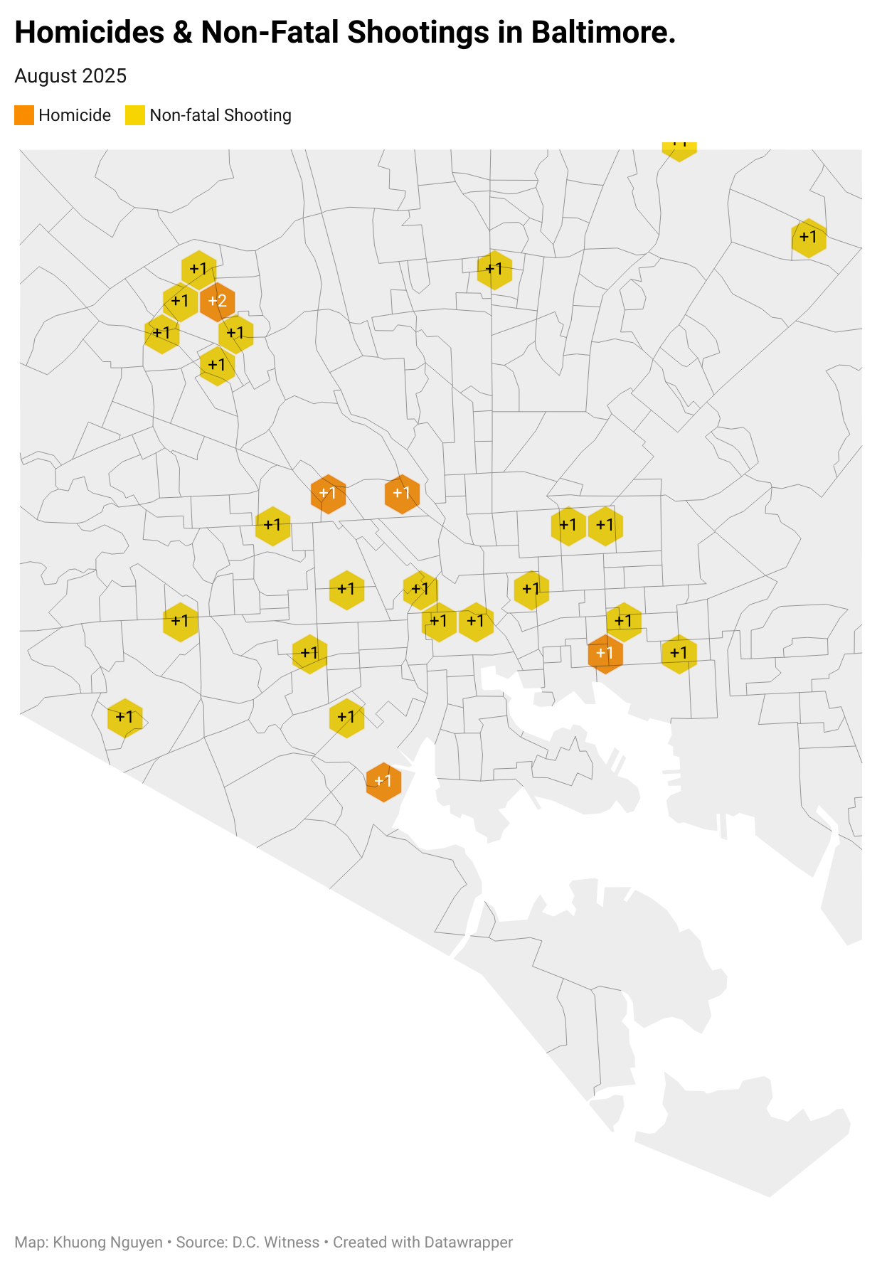 August Marks Drastic Decline in Homicides, Decrease in Shootings ...
