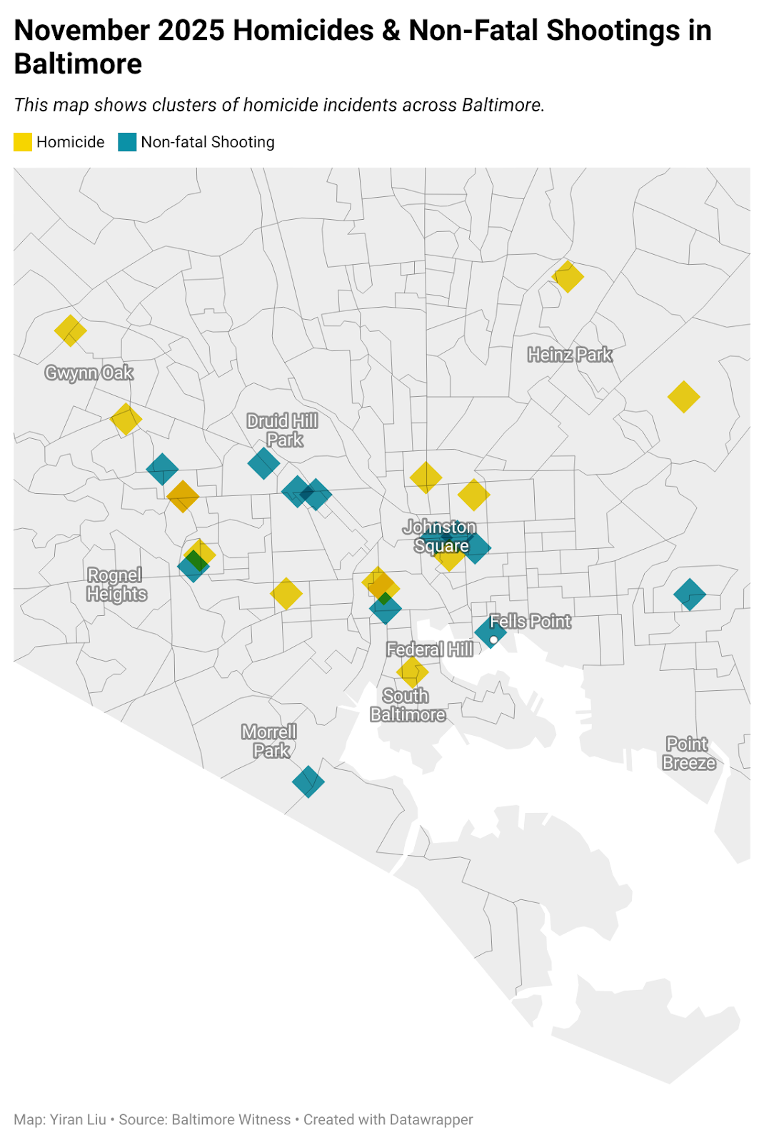 Data Shows Surge in Violent Crime Across Baltimore Leading up to ...